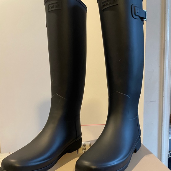 Hunter | Shoes | Hunter Womens Wellington Original Refined Rain Boots ...